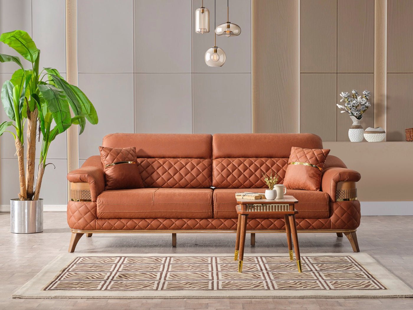 Kristal 90" Wide Extendable Sofa - Gate Furniture